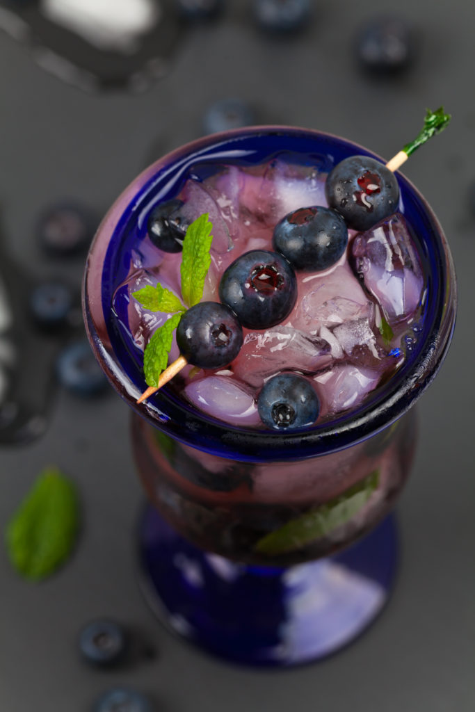 FreshPoint | Fresh Blueberry Drink with Ice Cubes