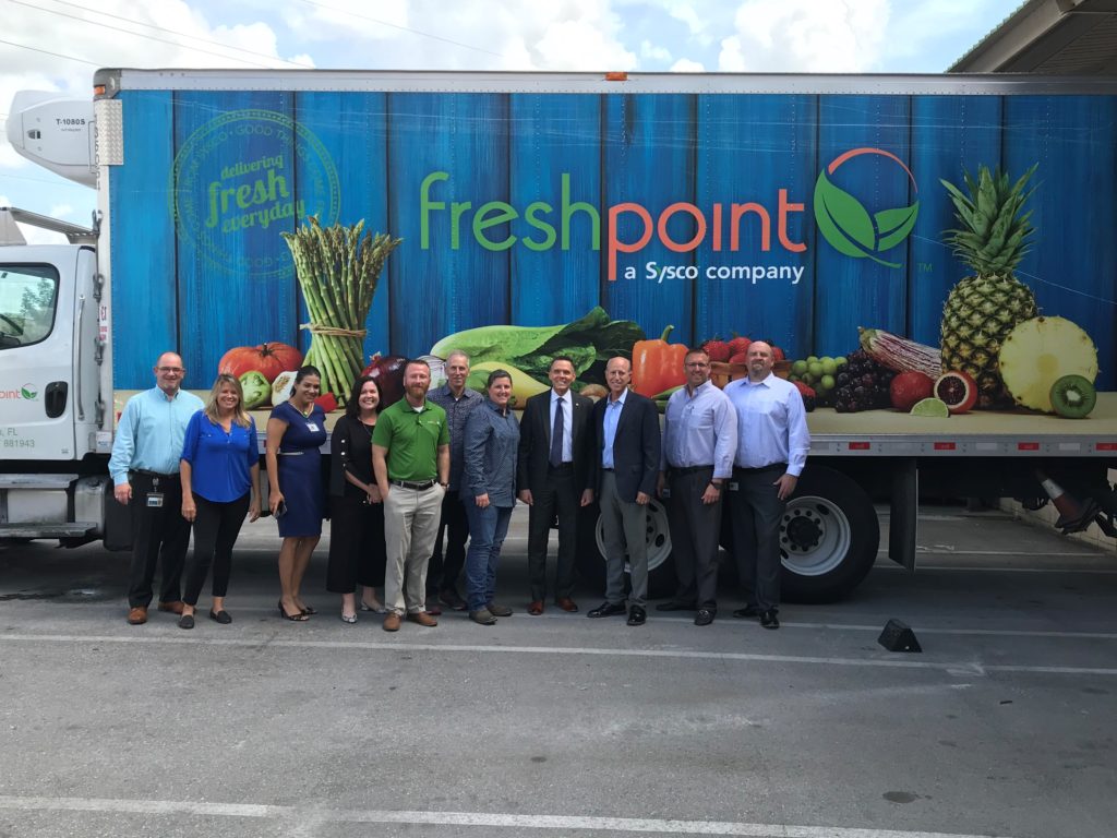 FreshPoint | U.S. Congressman Ross Spano Tours FreshPoint West Coast ...